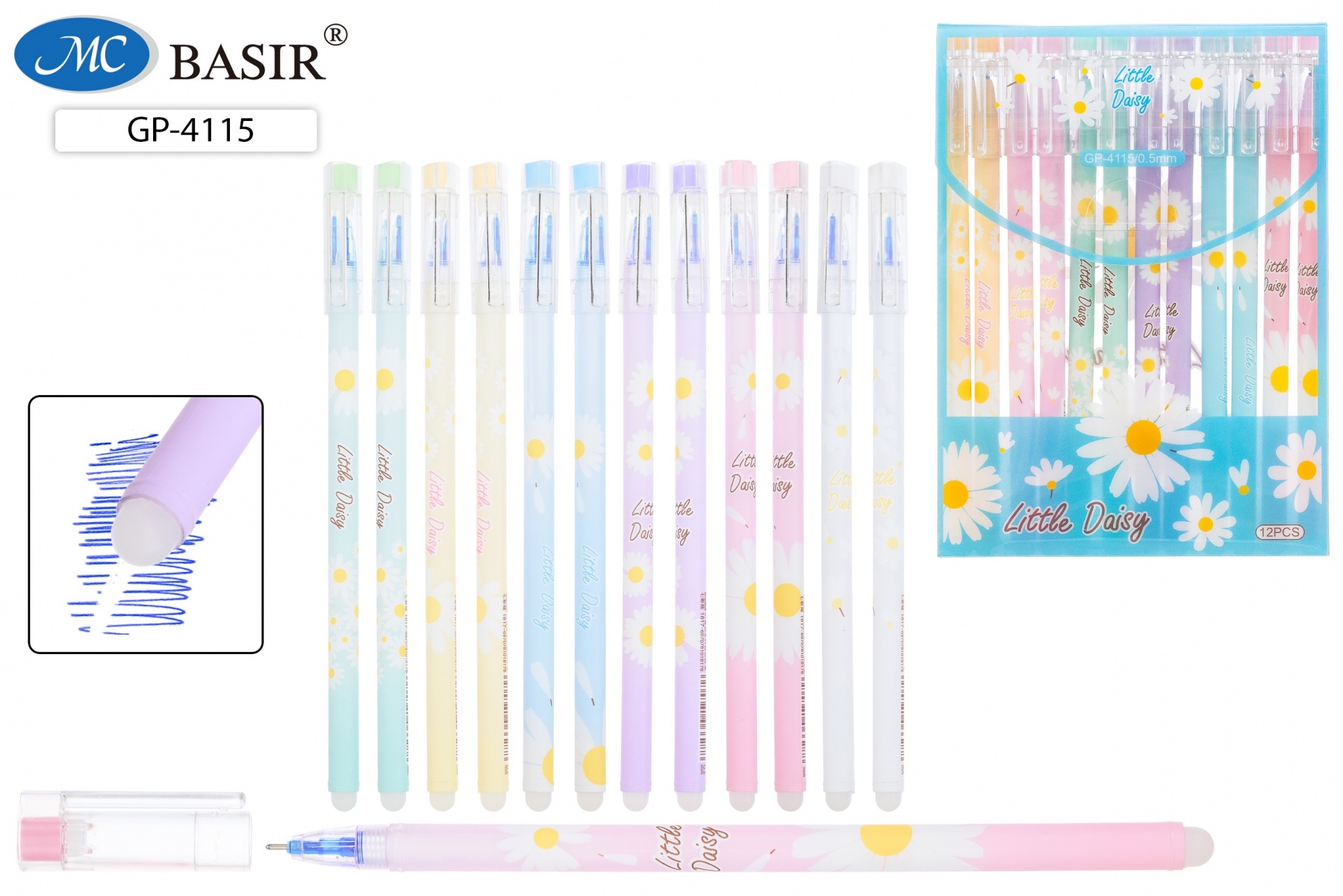 Ручка со стираемыми чернилами гелевая РОМАШКА | Интернет-магазин ...